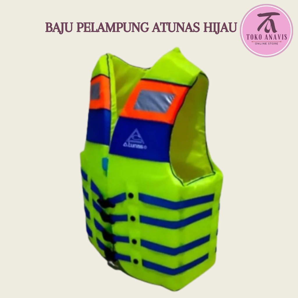 Jual Baju Pelampung/Rompi Pelampung Warna Ijo Stabilo | Shopee Indonesia