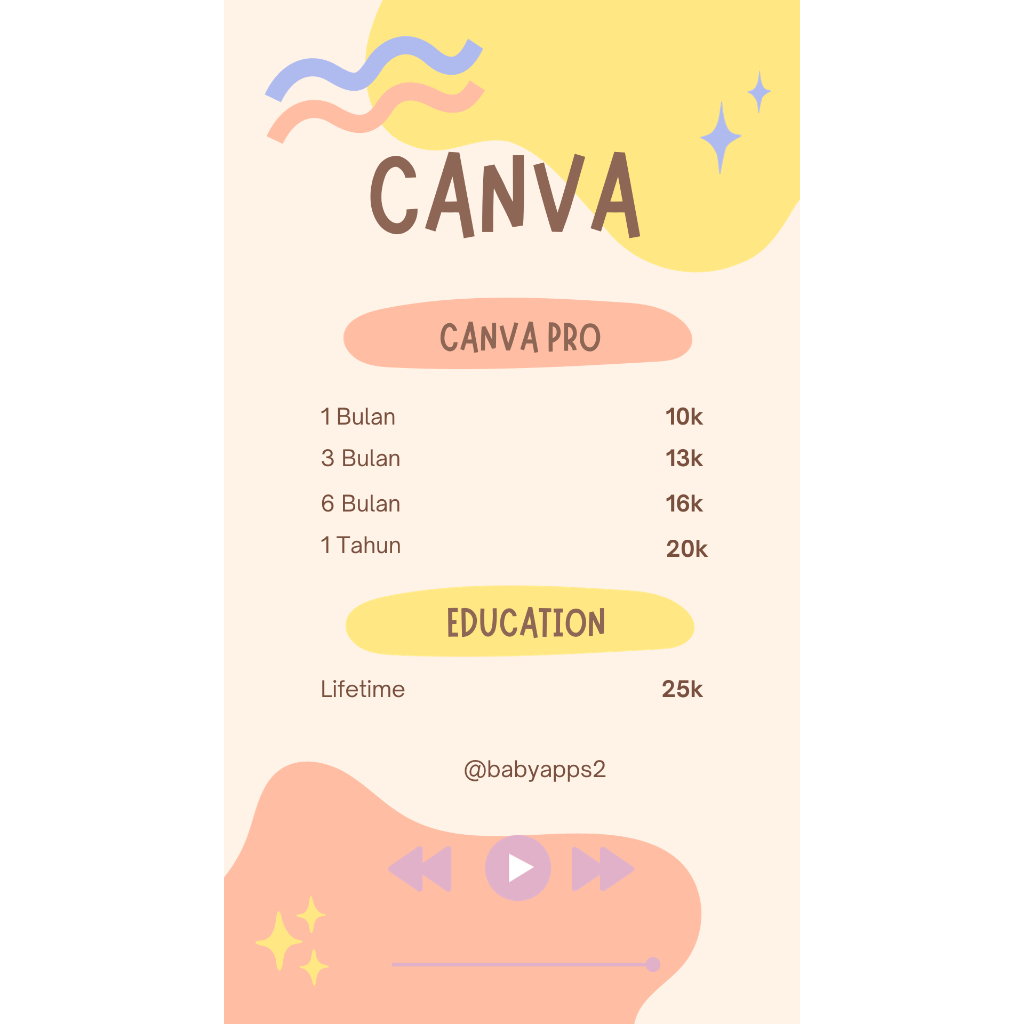 Jual CANVA PRO | Shopee Indonesia