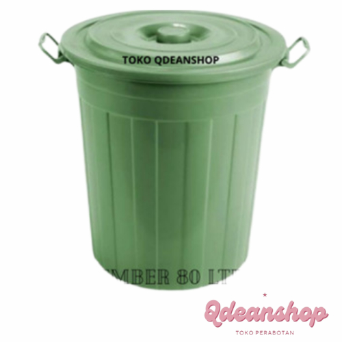 Jual ember 80 liter / ember besar 80 liter Polaris / Rml / Rpm Hijau ...