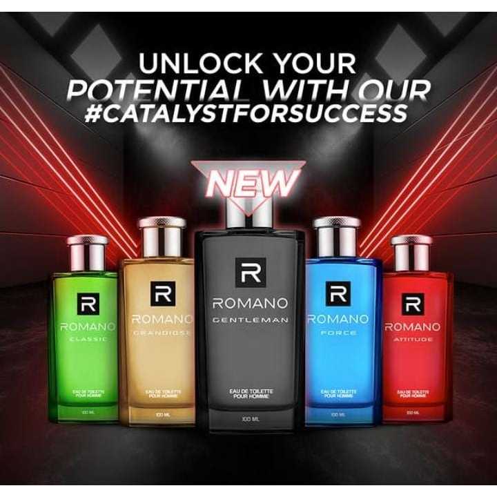 Jual Romano Eau De Toilette Parfum Pria 100Ml | Shopee Indonesia