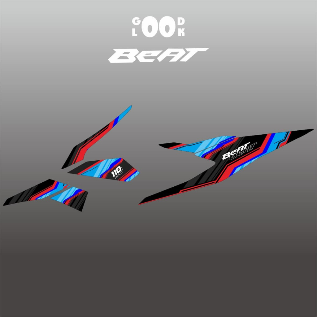 Jual Striping Stiker Beat new Delux Street 2020 2021 Grafis BMW V2 Race ...