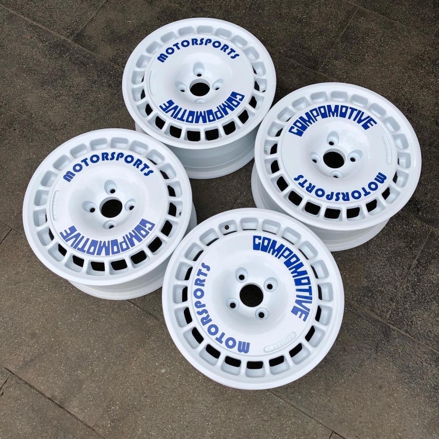 Jual VELG MOBIL RACING RALLY COMPOMOTVE RING 15 RL hsr R15X65 H4x100 ...