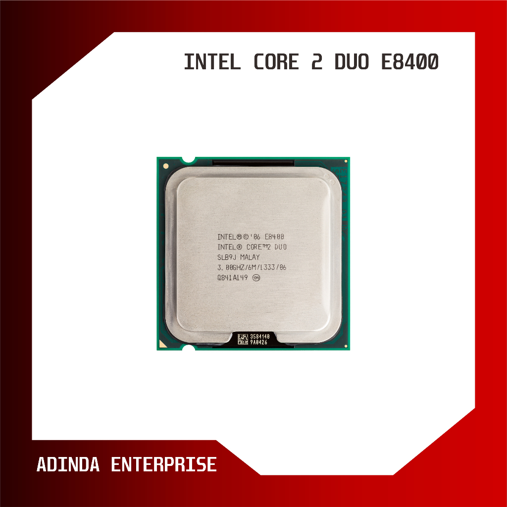 Jual Processor Core 2 Duo E8400 LGA 775 | Shopee Indonesia
