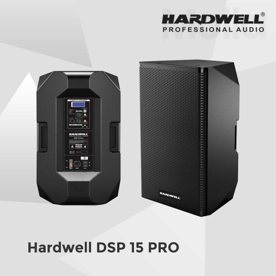 Jual 1 Set Speaker Monitor Aktif HARDWELL DSP 15 Inch PRO 1200 watt ORIGINAL | Shopee Indonesia