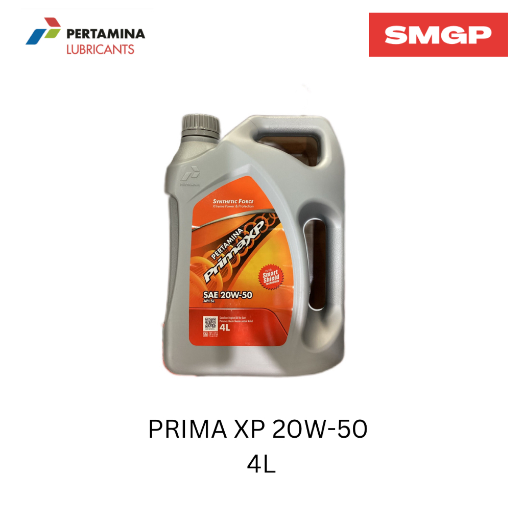 Jual Oli mesin pertamina PRIMA XP 20W-50 4L | Shopee Indonesia