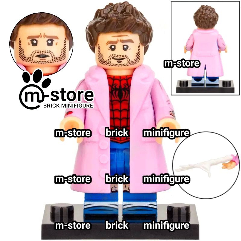 Jual brick spider verse peter b parker mini toy figure | Shopee Indonesia