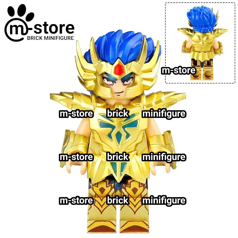 Jual brick saint seiya cancer gold saint mini toy figure | Shopee Indonesia