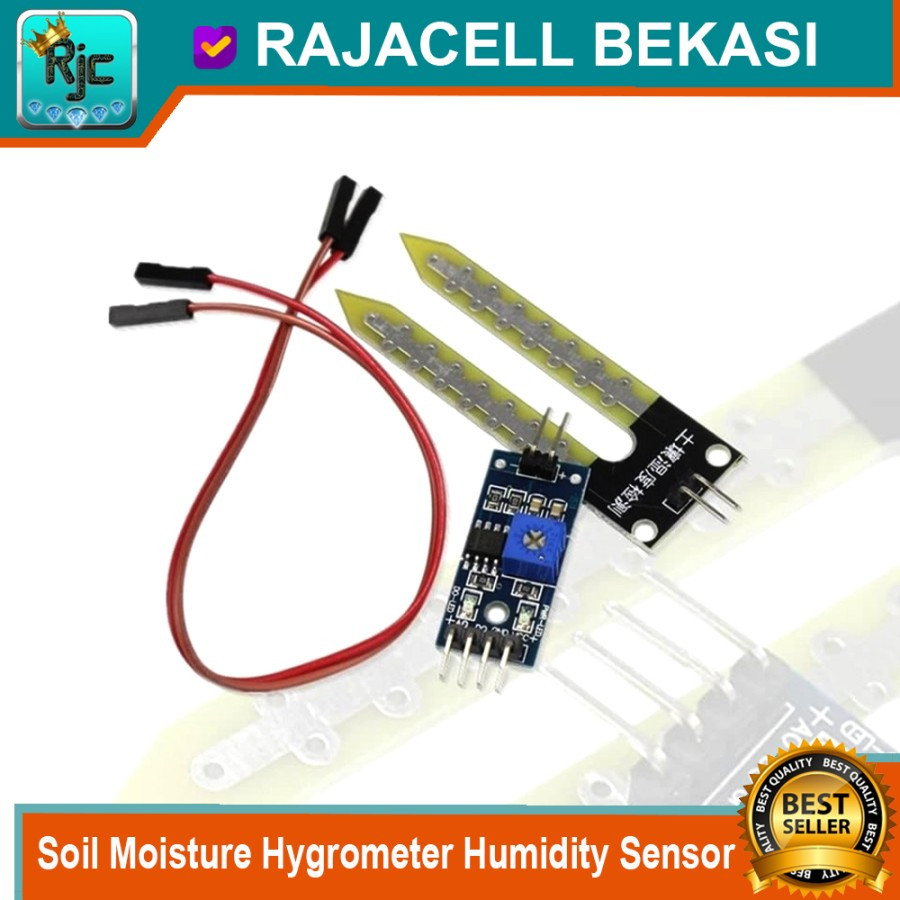 Jual Soil Moisture Hygrometer detection Humidity Sensor Kelembapan ...