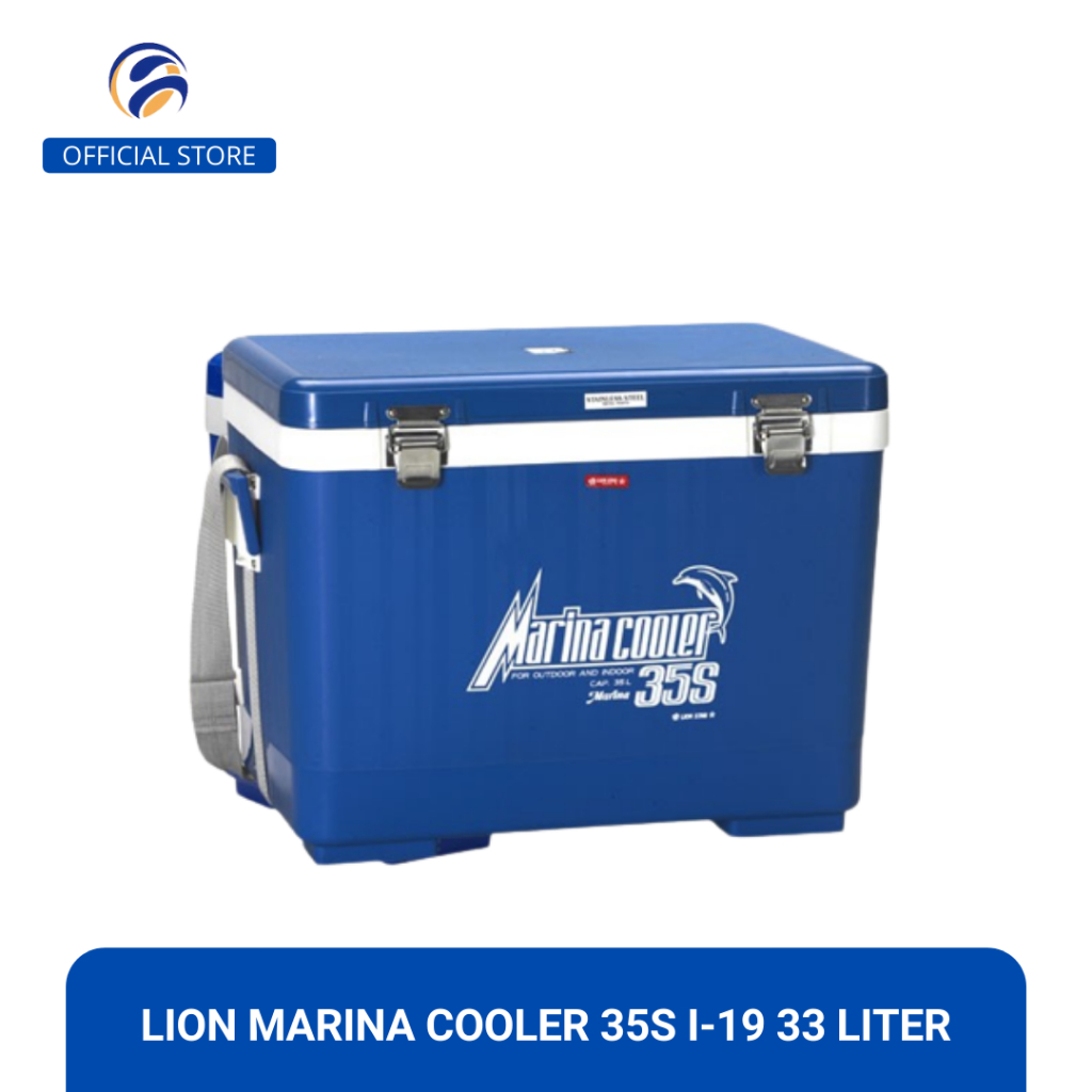 Jual Lion I-19 35S Marina Cooler Box Es Kapasitas 35 Liter | Shopee ...