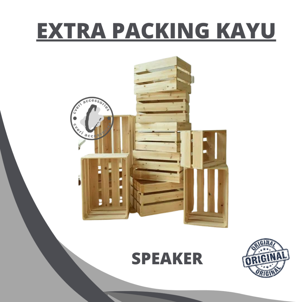 Jual Extra Packing Kayu Subwoofer Peti Kayu | Shopee Indonesia
