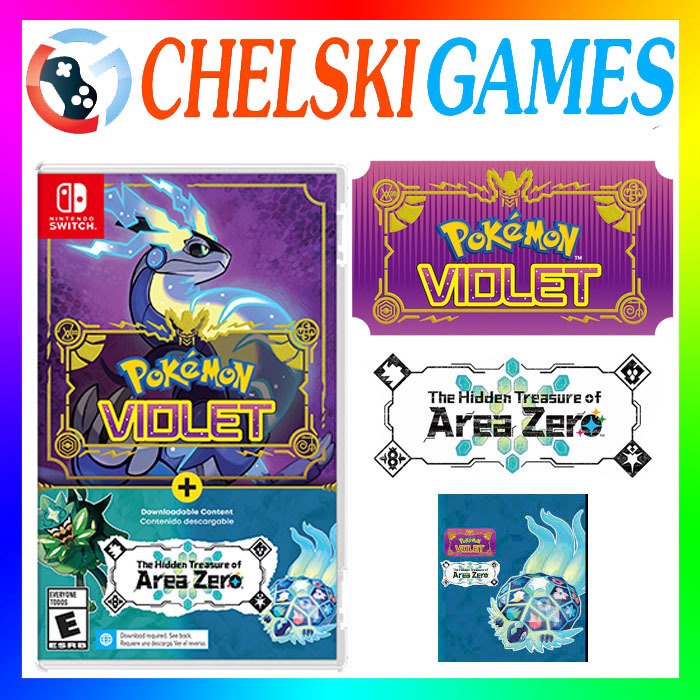 Jual Nintendo Switch Pokemon Violet + The Hidden Treasure of Area Zero ...