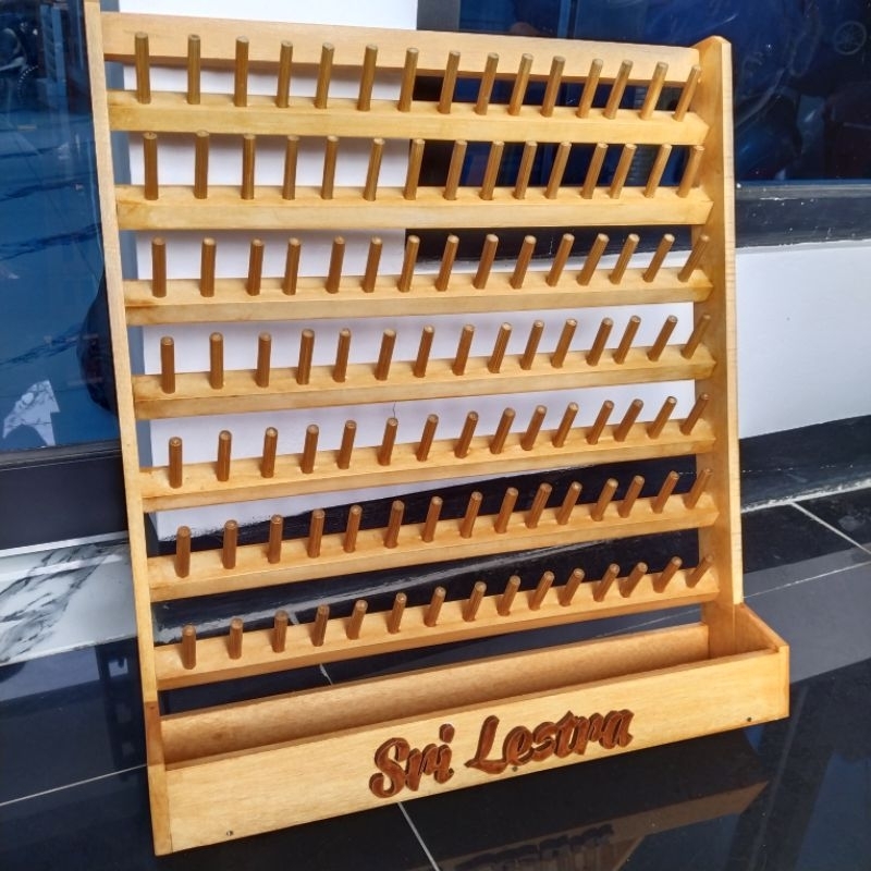 Jual rak benang jahit 105 custom nama | Shopee Indonesia