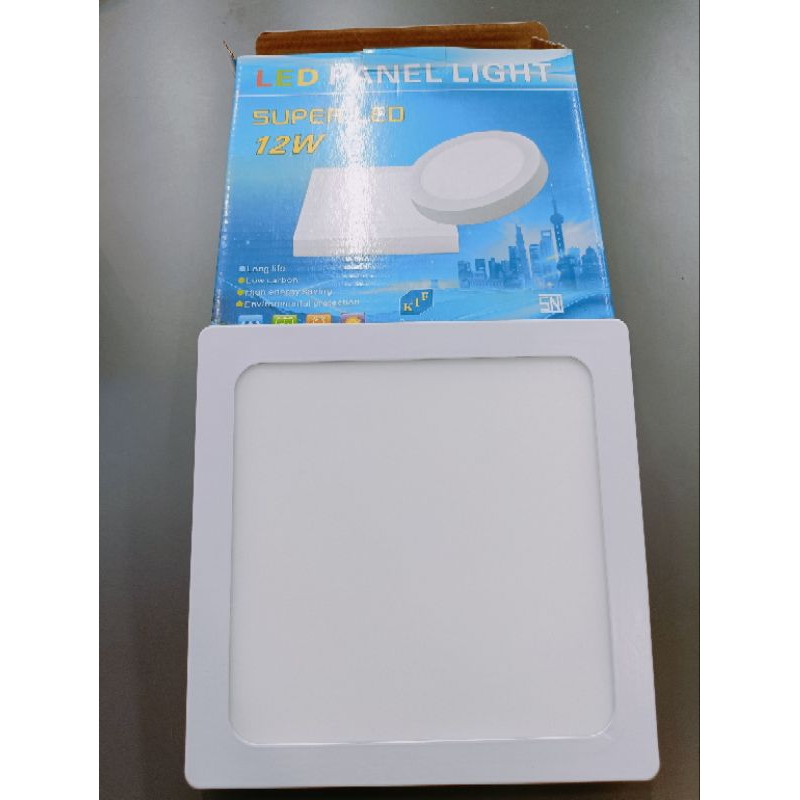 Jual Lampu LED panel Superled by Oska 12 watt Kotak Outbow Downlight ...