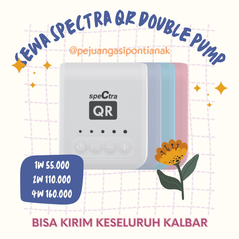 Jual SEWA SPECTRA QR POMPA ASI PONTIANAK | Shopee Indonesia
