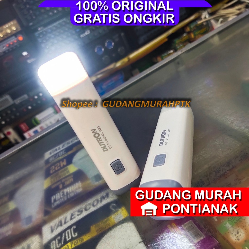 Jual Emergency Senter Dutron Lampu darurat + Senter Model baru ( PER ...