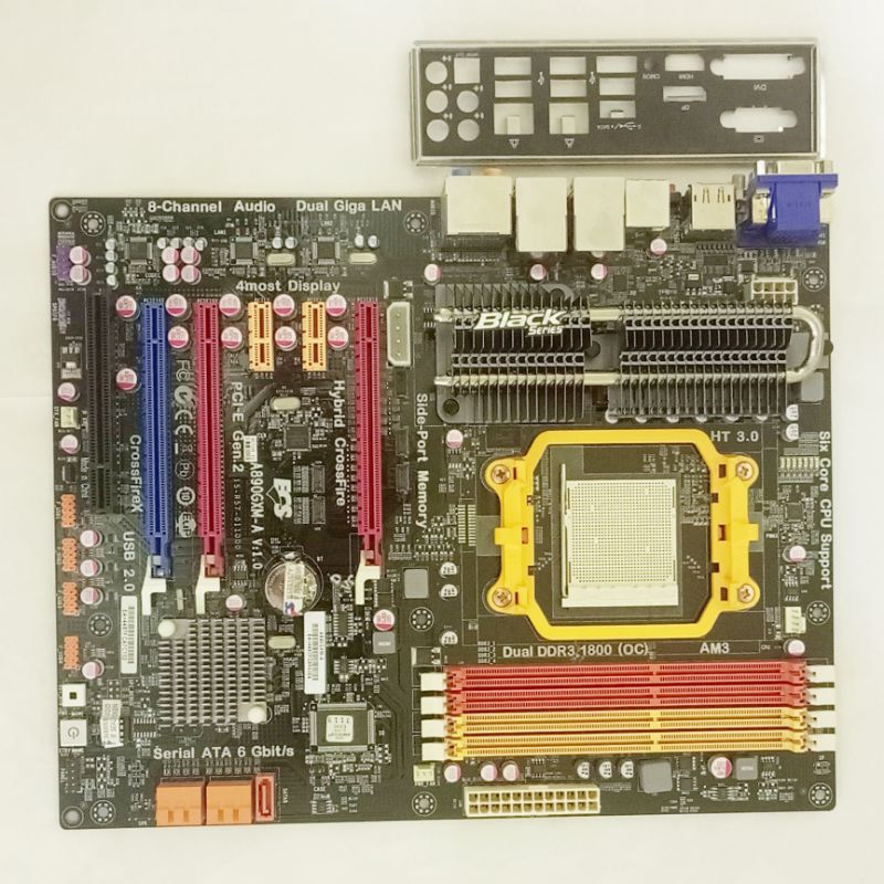 Jual Mobo AMD AM3 VGA onboard HDMI. SATA3 6GBpS. 3 slot PCI-E. 2 LAN. 4 ...