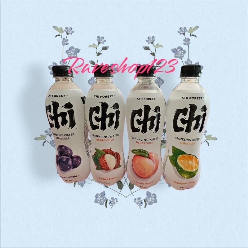 Jual CHI FOREST sparkling water - 480ml | Shopee Indonesia