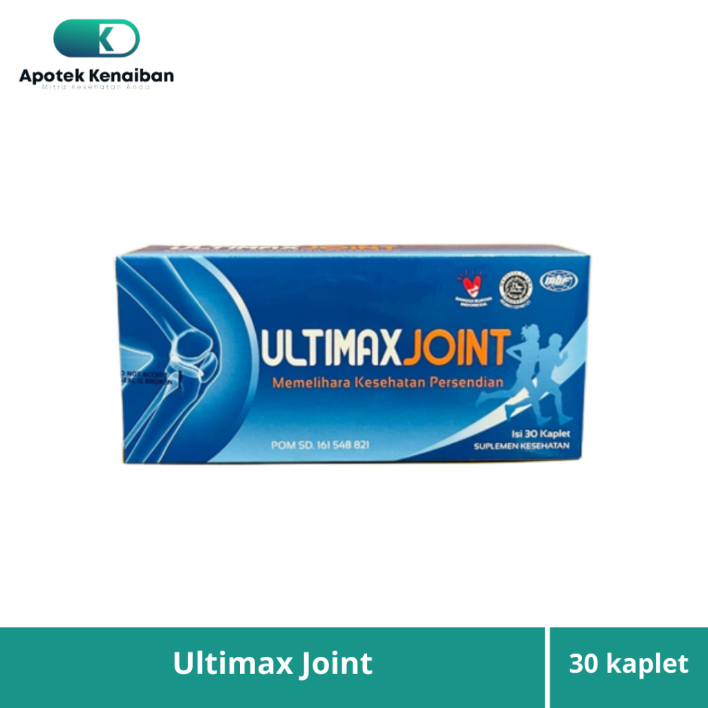 Jual ULTIMAX JOINT BOX 30 KAPLET / SUPLEMEN TULANG & SENDI ...