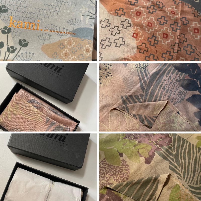 Jual Sashi Scarf Kami. Jemima Scarf Scarf Kami. (Kami Idea) | Shopee ...