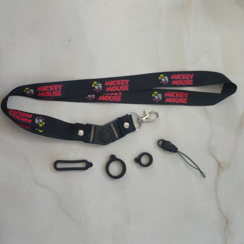 Jual TALI Lanyard Mickey Premium by LanyardMAX / gantungan kunci ...