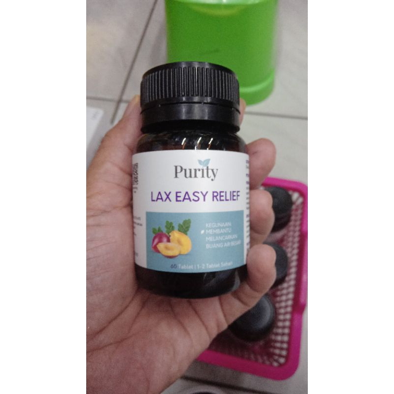 Jual purity lax easy relief 60s | Shopee Indonesia