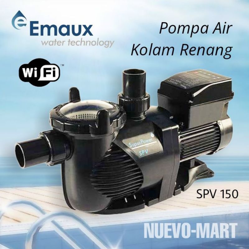 Jual Pompa Air Kolam Renang 1,5 HP EMAUX SPV150 Wifi SPV 150 | Shopee ...