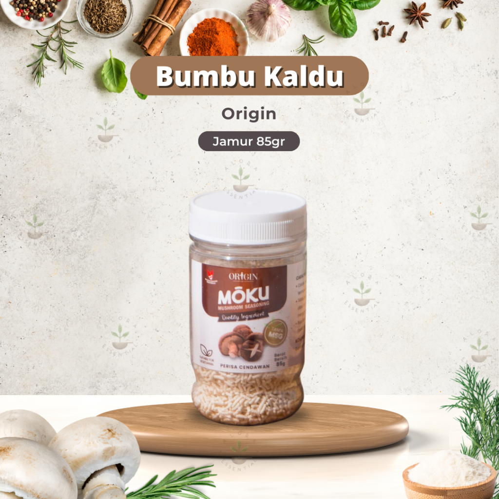 Jual Origin Moku Kaldu Jamur 85gr - Kaldu Jamur No MSG - Bumbu Penyedap ...