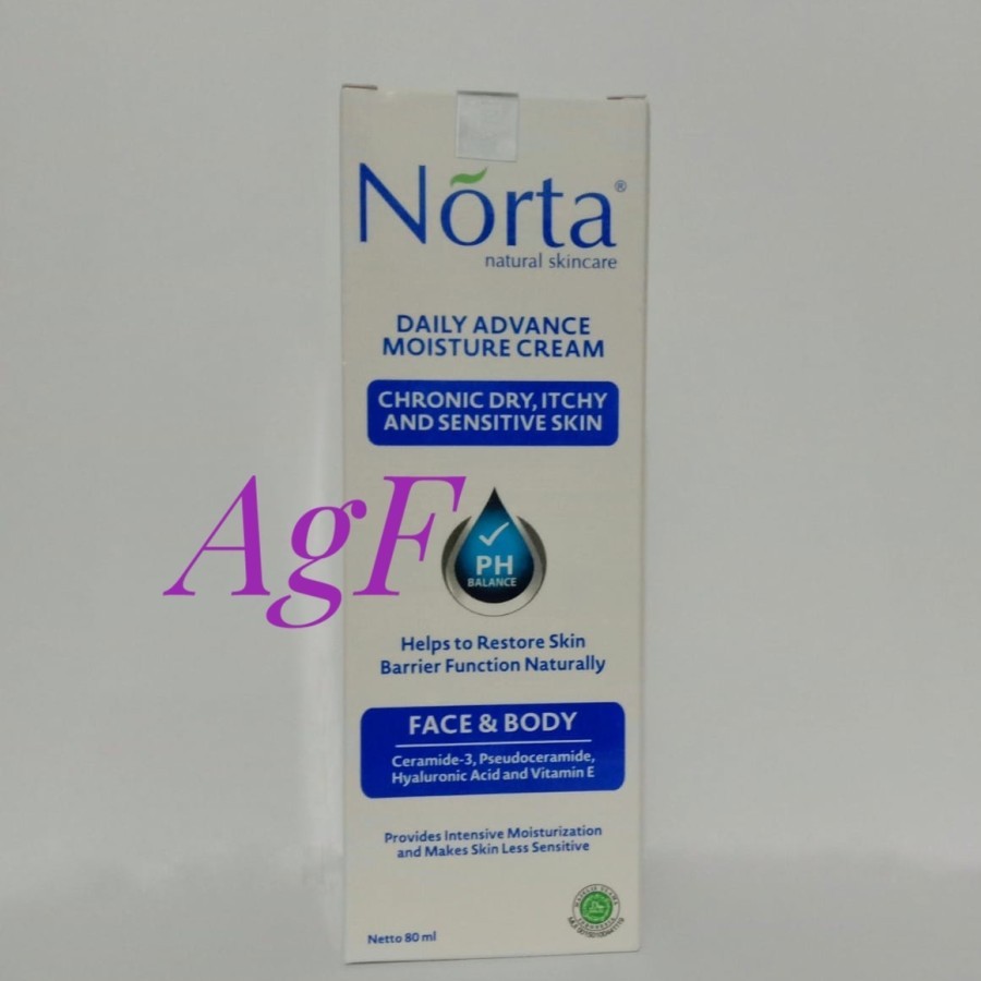 Jual Norta Daily Advance Moisture Cream 80 mL (Inna Farma) | Shopee Indonesia