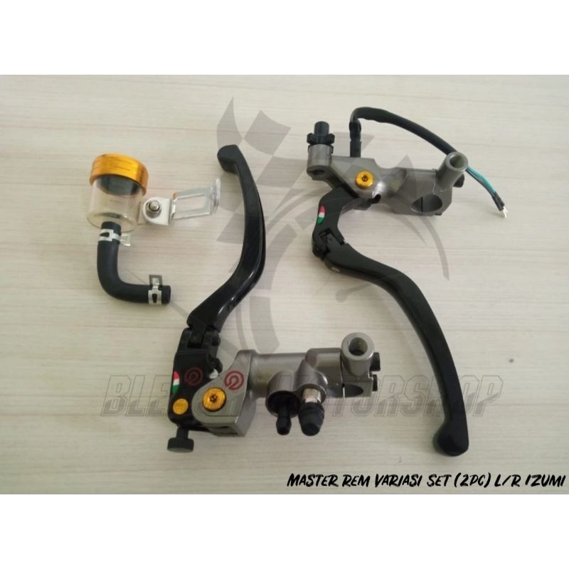 Jual Master Rem Variasi Set (L/R) Mdl Izumi "Brembo" | Shopee Indonesia