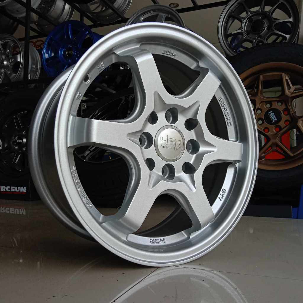 Jual Velg racing ring 15 baut 4x100/114 mobil agya avanza mobilio brio ...