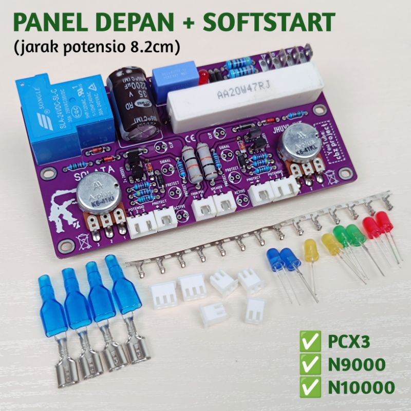 Jual PANEL DEPAN N9000 N10000 PCX3 PLUS SOFTSTART | Shopee Indonesia