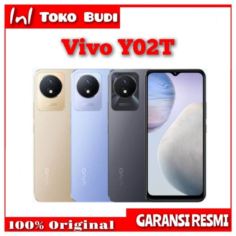 Jual VIVO Y02T 4/64Gb GARANSI RESMI | Shopee Indonesia