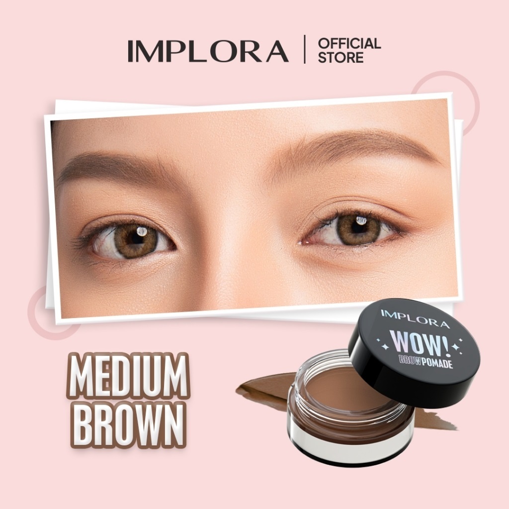 Jual Implora Wow Brow Pomade Alis BPOM | Shopee Indonesia