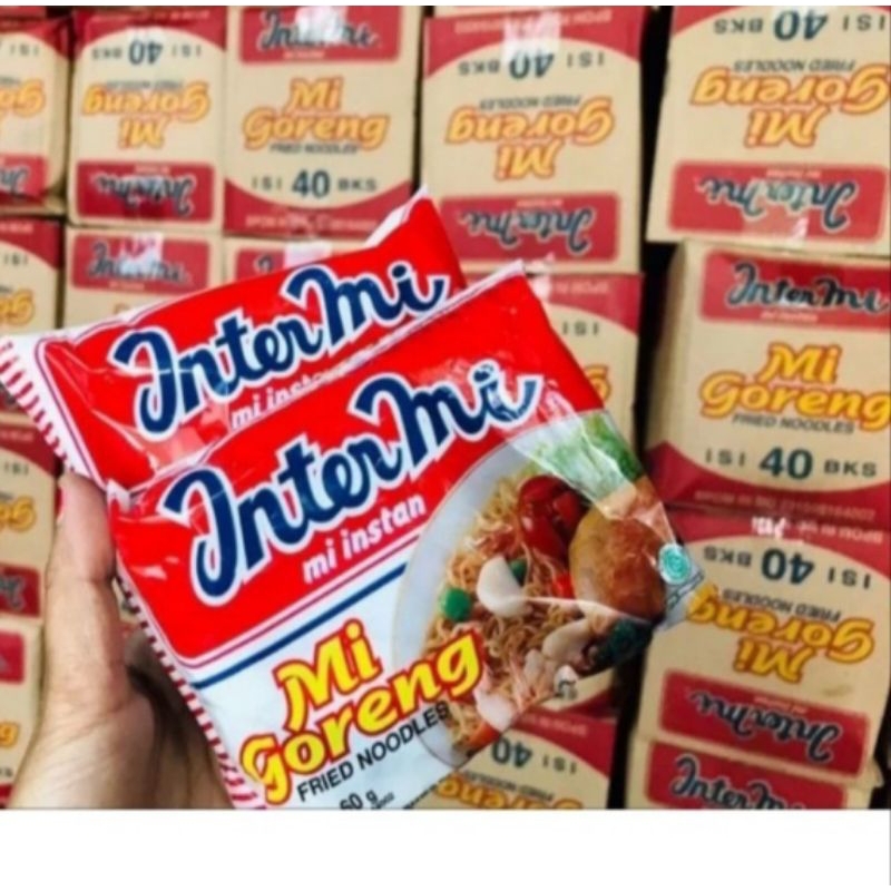 Jual Inter mie goreng kartonan isi 40 | Shopee Indonesia