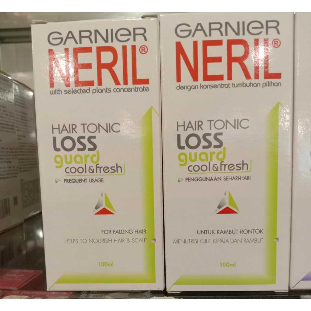 Jual Garnier neril hair tonic loss guard cool&fresh 100ml | Shopee ...