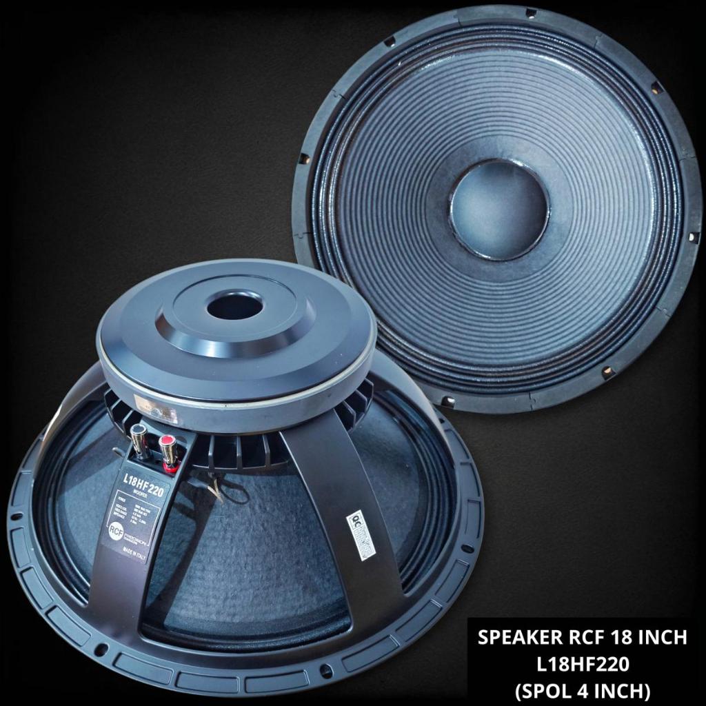Jual Speaker RCF 18 inch L18HF220 / L18 HF220 / L 18HF220 Made In Italy ...