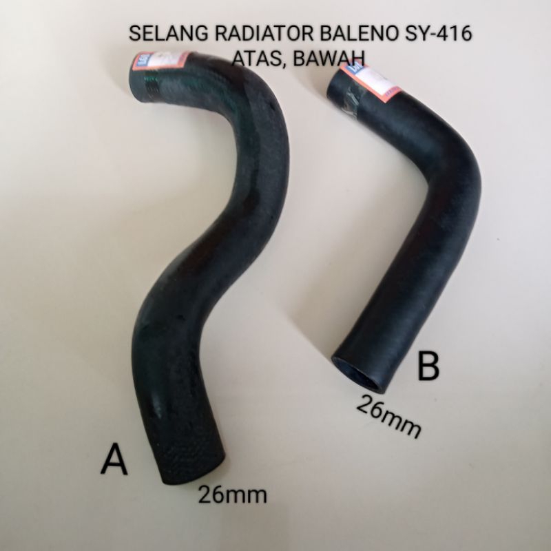 Jual SELANG RADIATOR BALENO SY-416 ATAS, BAWAH HARGA 1 PCS | Shopee ...