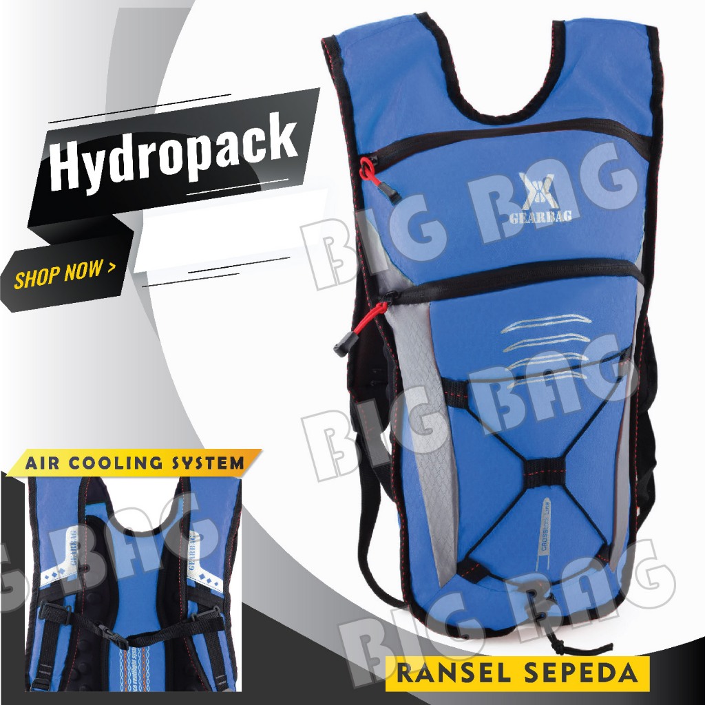 Jual Tas Ransel Pria Gear Bag - Gimondi Hydropack Cycling Backpack ...