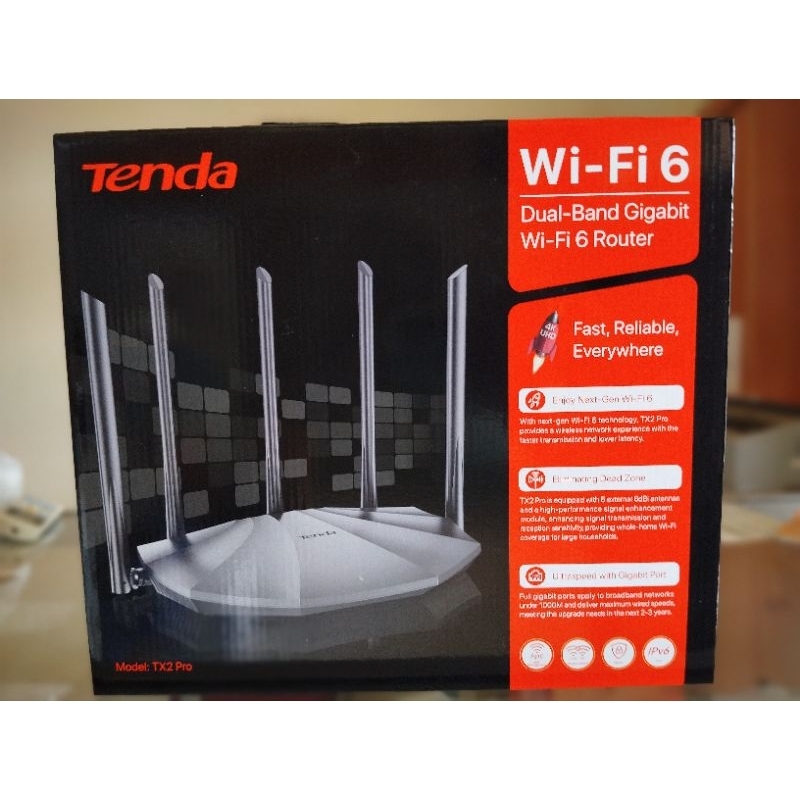Jual Tenda TX2 Pro Dual-Band Gigabit Wi-Fi 6 Router | Shopee Indonesia