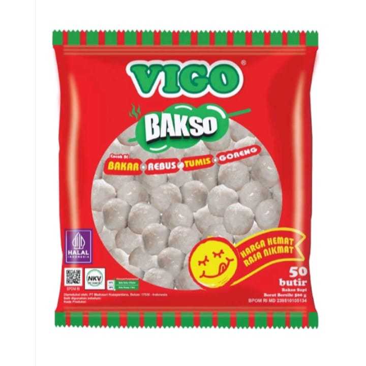 Jual Vigo Bakso Sapi isi 50 butir/500 gr | Shopee Indonesia
