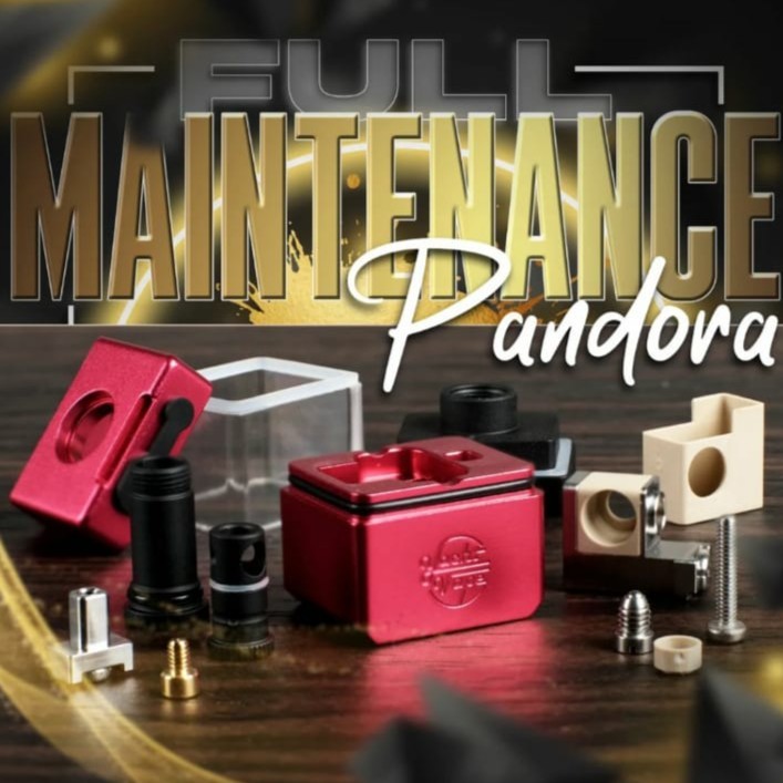 Jual RBA Pandora Black Red Dotmod AIO 100% Authentic by Yacht Vape ...