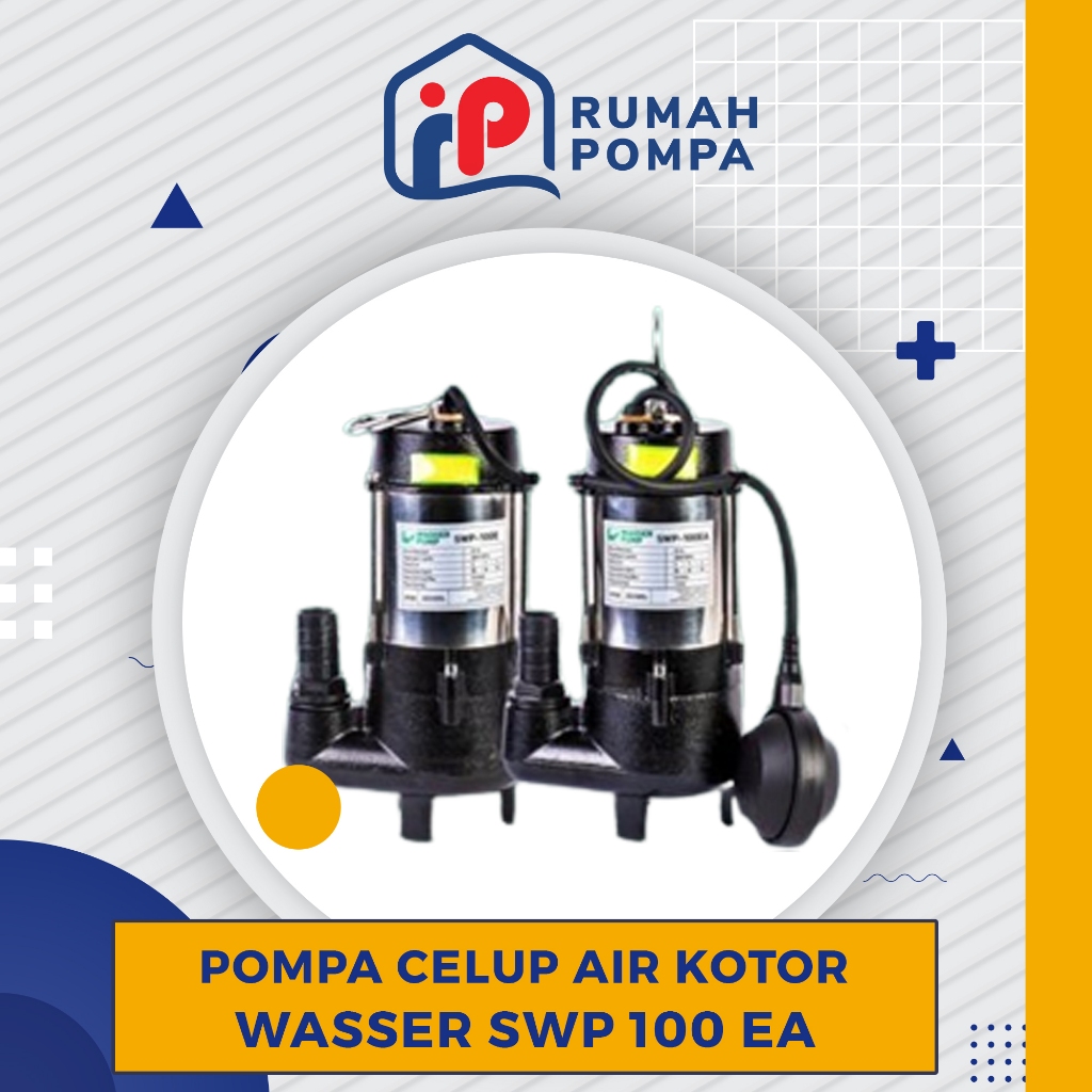 Jual Pompa Celup Air Kotor 24 Jam Otomatis Wasser SWP 100 EA | Shopee ...
