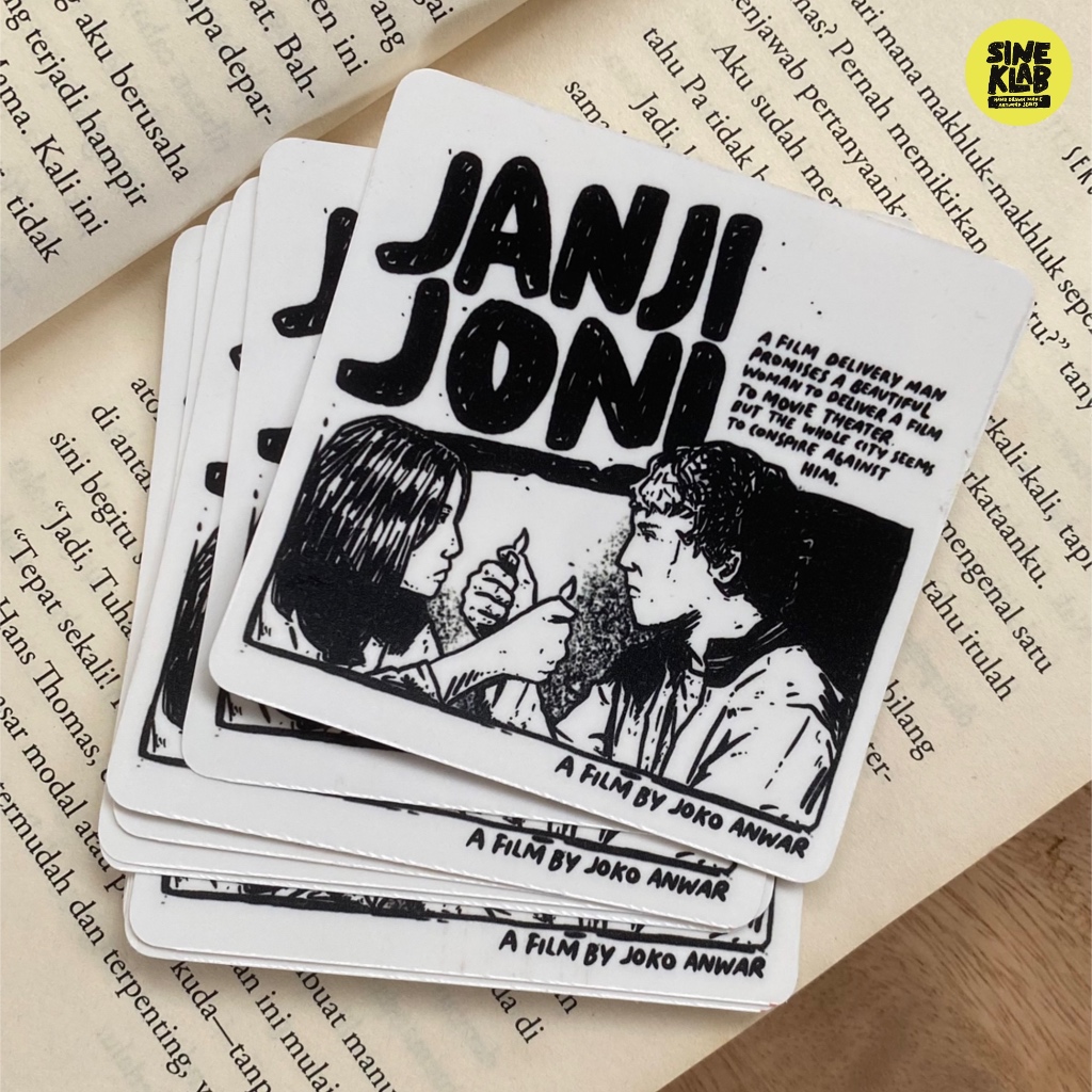 Jual sineklab - Sticker Film JANJI JONI - Edisi Sticker Film / Movie ...