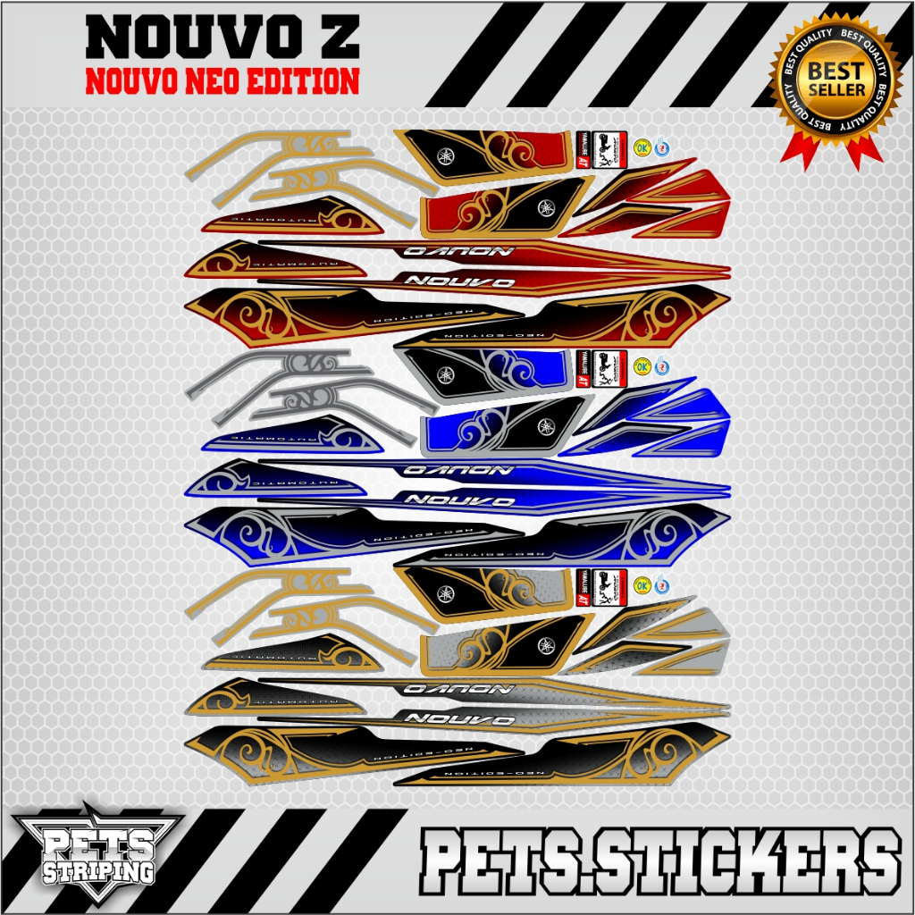 Jual STRIPING NOUVO BATIK nouvo z nouvo mx | Shopee Indonesia