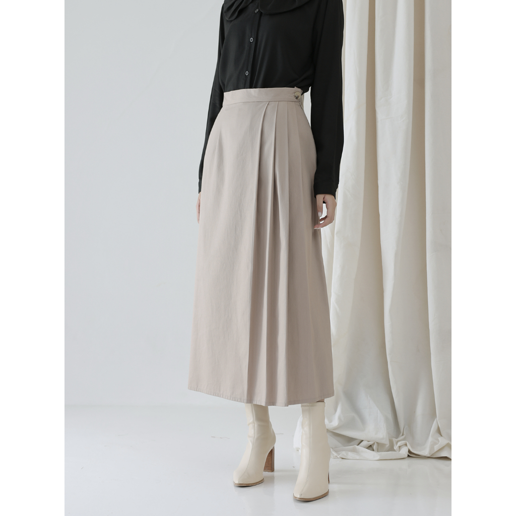 Jual Kandiya by Aska Label - Rok wanita katun rok panjang korean style ...