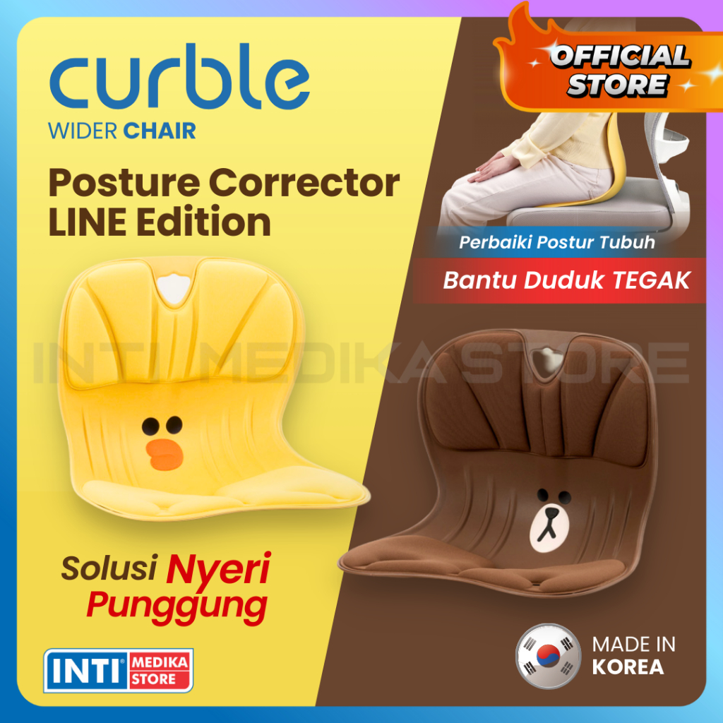 Jual CURBLE - Correct Posture Chair LINE | Kursi Koreksi Postur Tubuh ...
