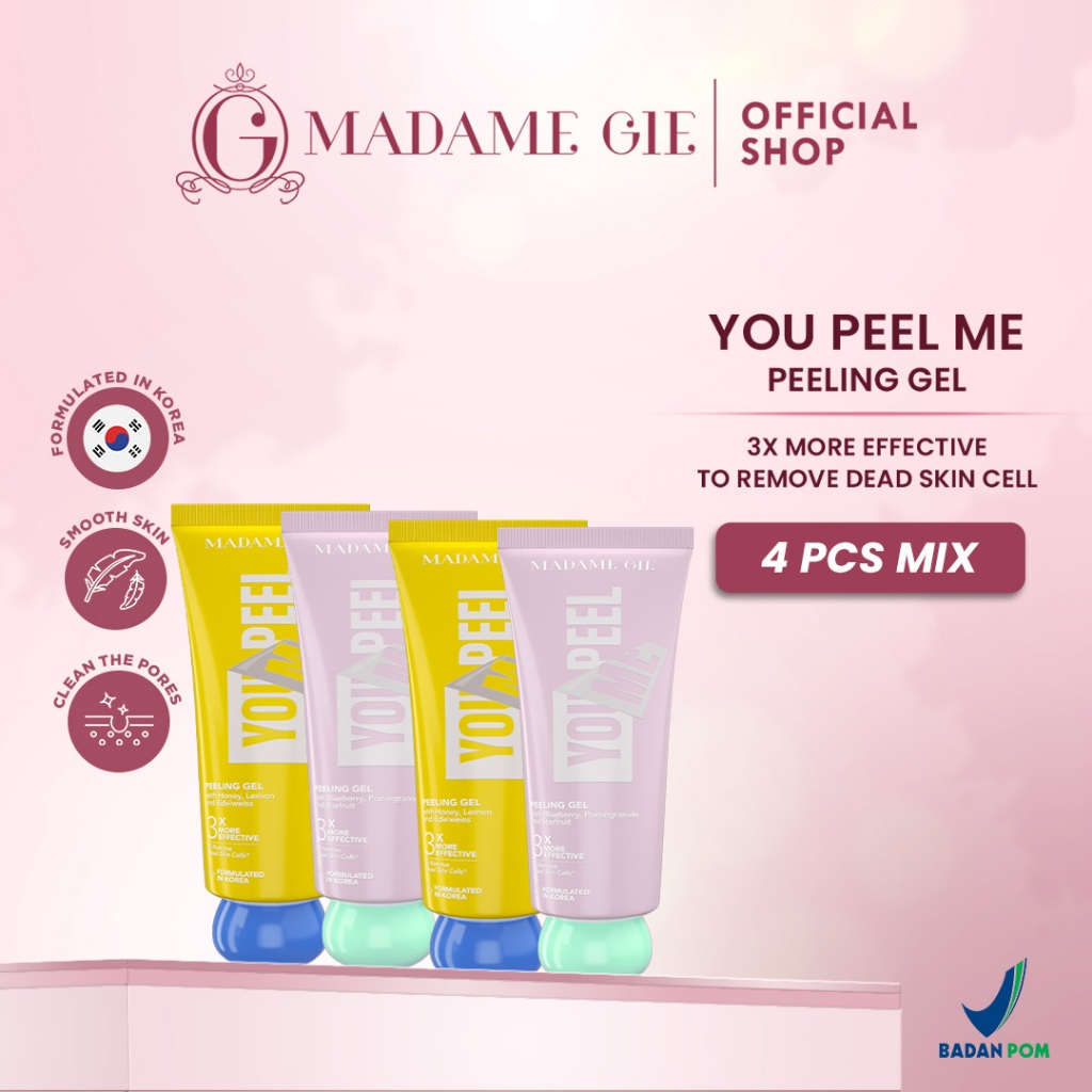 Jual [ISI 4] Madame Gie Madame You Peel Me - Peeling Gel | Shopee Indonesia