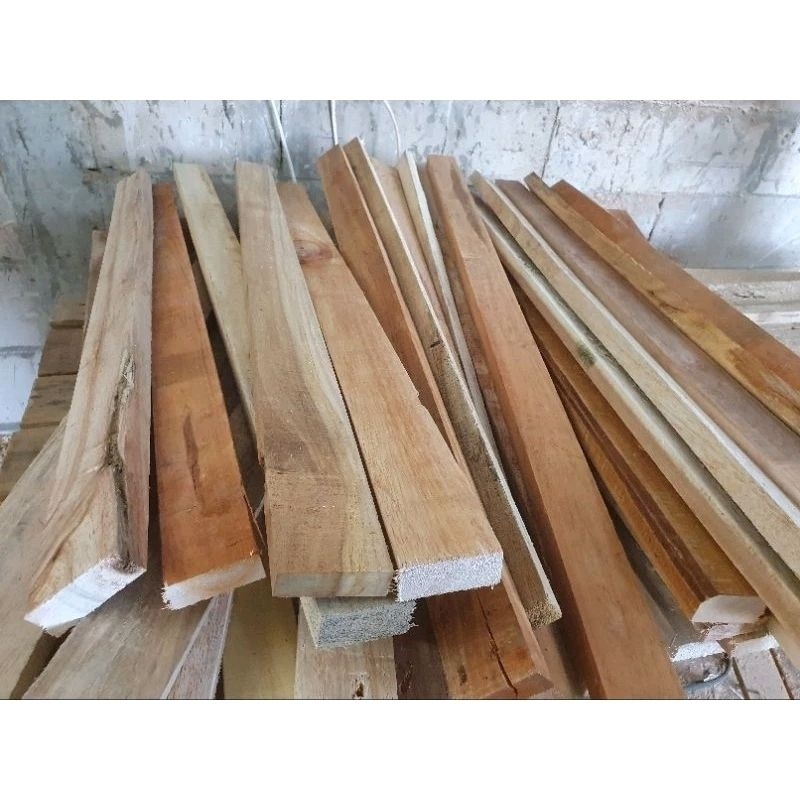 Jual Kayu Papan List/Reng Untuk Furniture 50cm Lebar 4-5 cm (custom ...