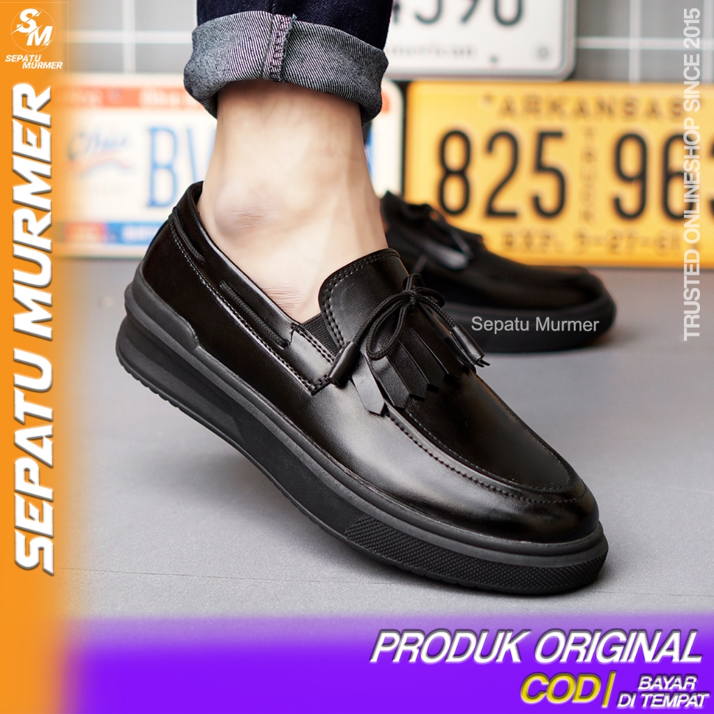 Jual SEPATU MURMER Wood Sepatu Loafers Kasual Formal Pria Fashion ...