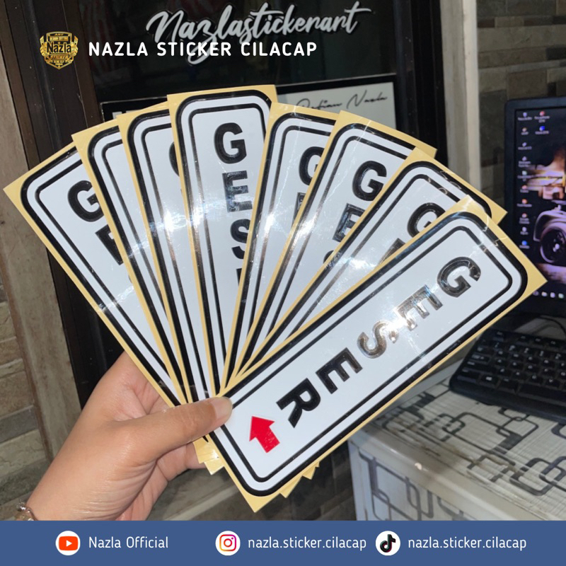Jual STICKER GESER UNTUK PINTU Kanan Kiri | Shopee Indonesia